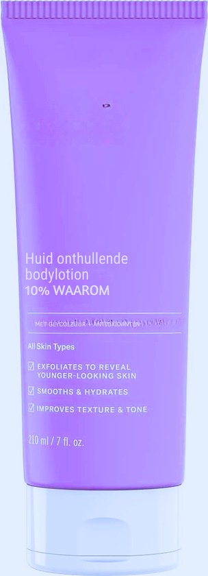 10% AHA Lichaamslotion Met Glycolzuur - Exfolieert Dode Huidcellen Voor ...