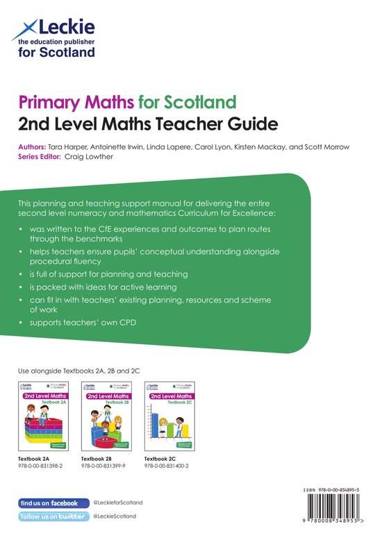 Primary Maths for Scotland Second Level Teacher Guide For Curriculum ...