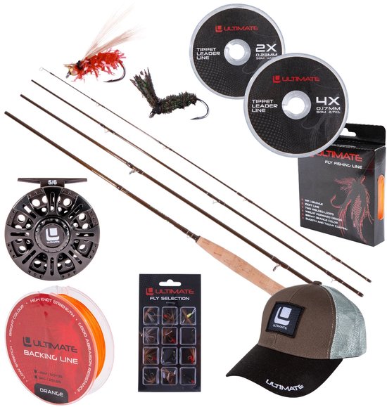 Ultimate Drifter Fly Combo Vliegvis Set | Vliegvis set | bol
