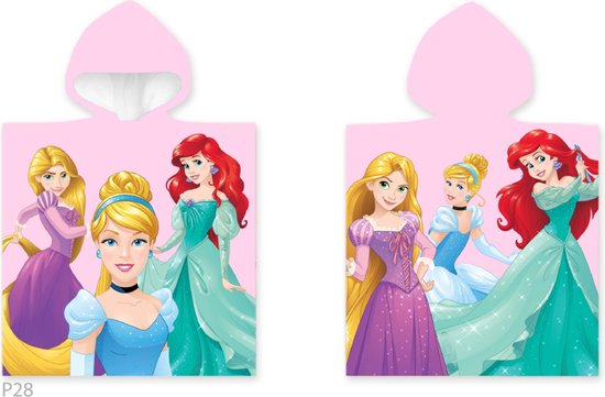 Disney Princess poncho - 55 x 110 cm | bol