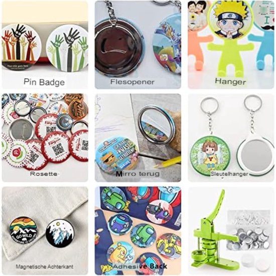 Buttonmachine - Buttons Maken - Badge Maker | bol.com