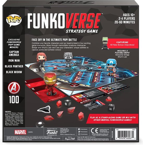 Funko Funkoverse Strategie-Spiel Marvel - Strategisch bordspel | Games ...