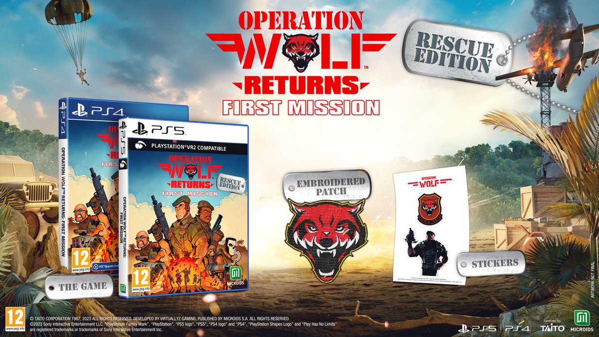 Operation Wolf Returns: First Mission: Rescue Edition - PS5 | Games ...