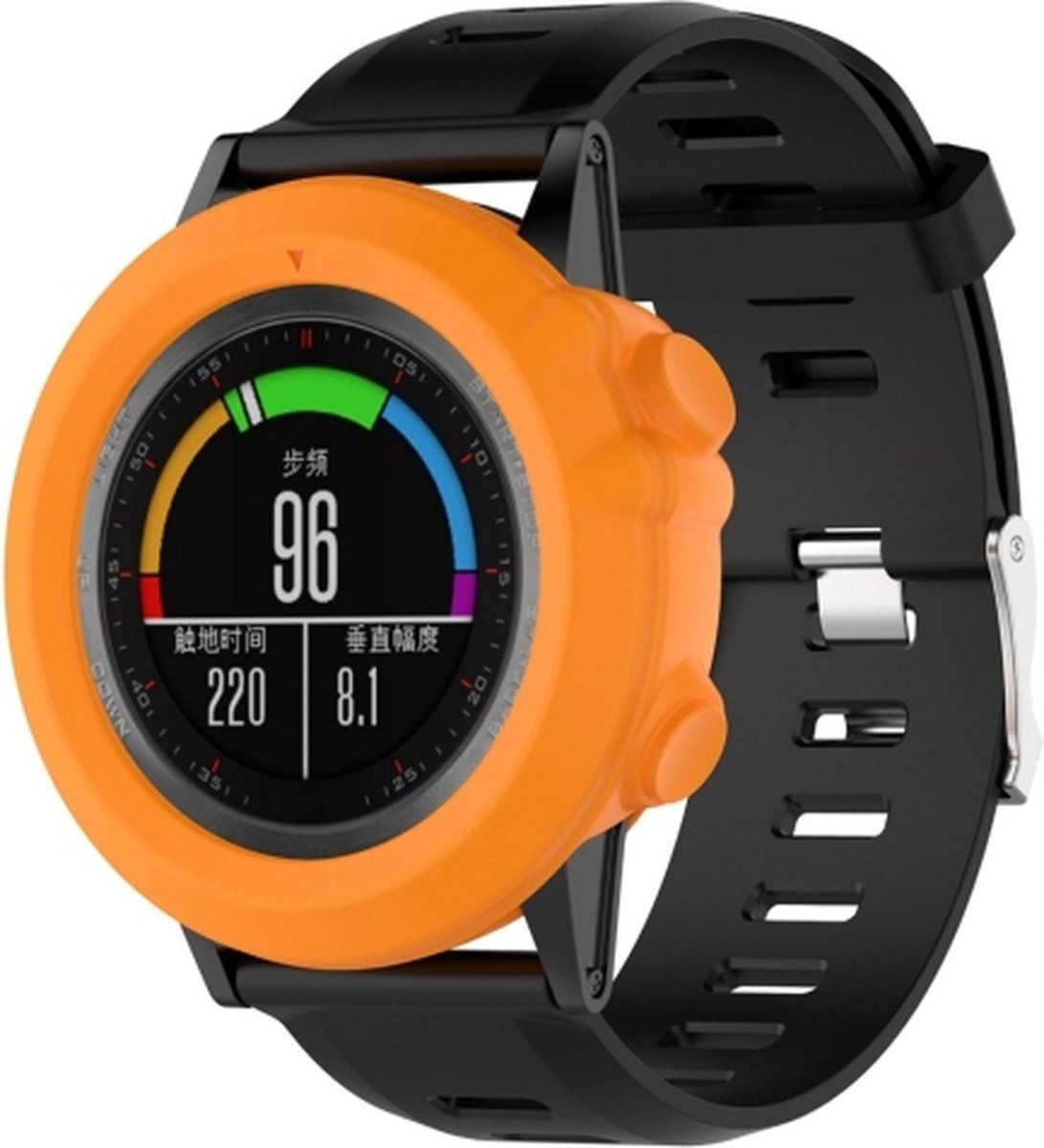 Smart Watch siliconen beschermhoes voor Garmin Fenix 3 (oranje) | bol Smart Watch siliconen beschermhoes voor Garmin Fenix 3 (oranje) | bol