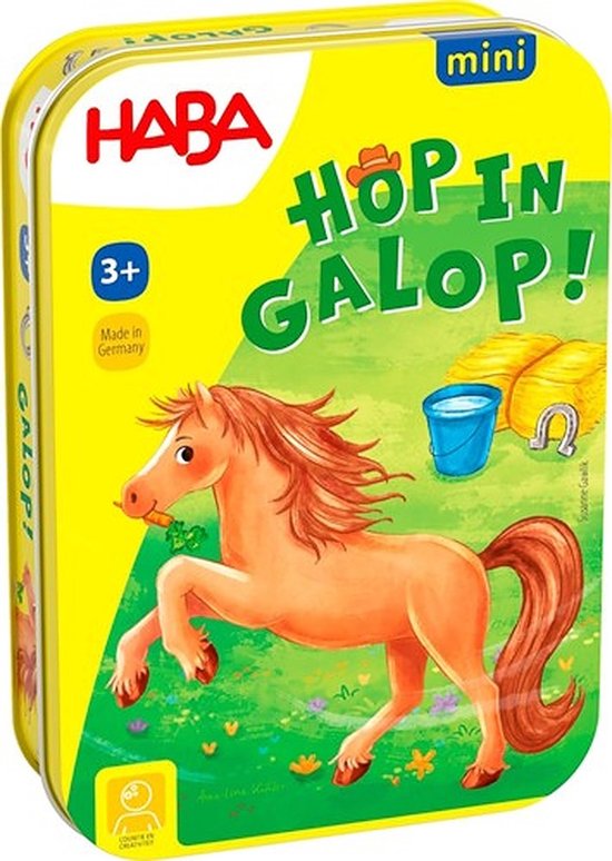 Haba Mini Spel Hop in galop | Games | bol.com