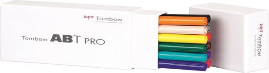 Tombow ABT Pro set Basic colors 12 stuks | bol