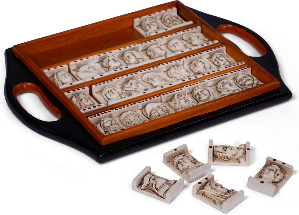 Authentic Models - domino stenen - 28 Stuks - domino spel ...