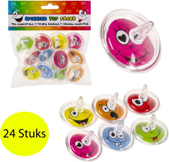 Smiley Tolletjes 24 STUKS - Tol - Uitdeelcadeautjes voor Kinderen ...