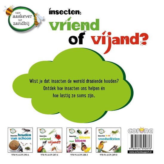 Van aaskever tot zandbij - Insecten als vriend of vijand ...