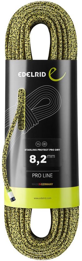 Edelrid Starling Protect Pro Dry 8.2 Mm Klimtouw Groen 50 m | bol