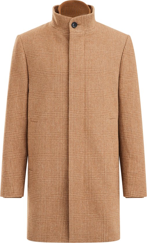 WE Fashion Heren overjas met gewatteerde inzet | bol