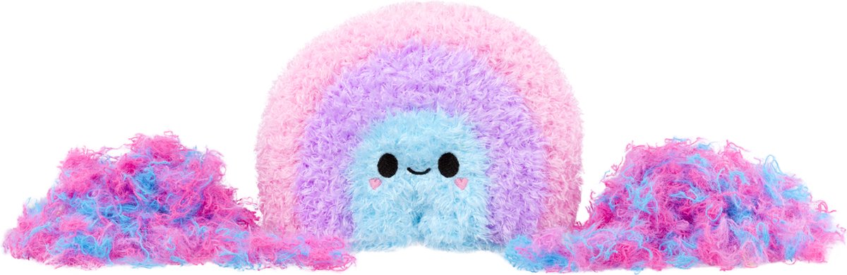 Fluffie Stuffiez - Kleine Plush - 23 cm - Regenboog - Pluk Knuffel | bol