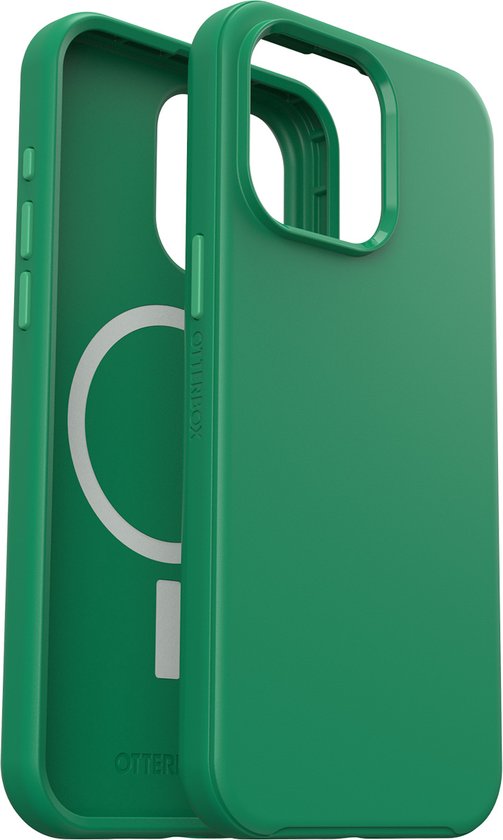 OtterBox Symmetry MagSafe Case geschikt voor Apple iPhone 15 Pro Max - Groen | bol