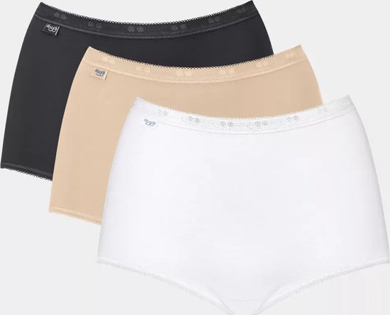 Sloggi 3-pack dames Basic Maxi slip - M016 - 58 | bol