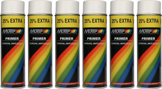 Motip primer wit (04056) - 6 stuks - 500 ml | bol.com