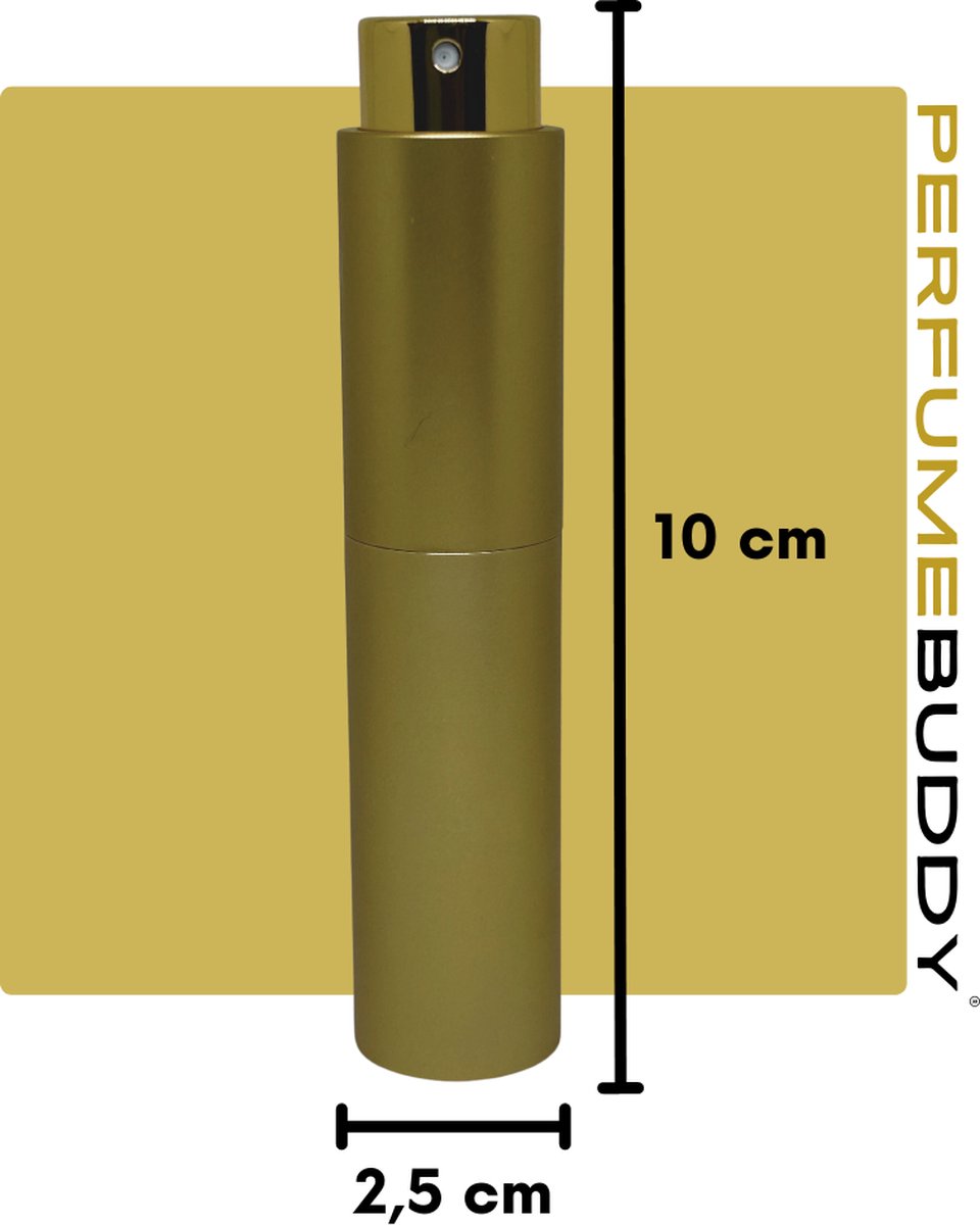 PerfumeBuddy - The Big Buddy® - Parfum Verstuiver Navulbaar - BLACK ...