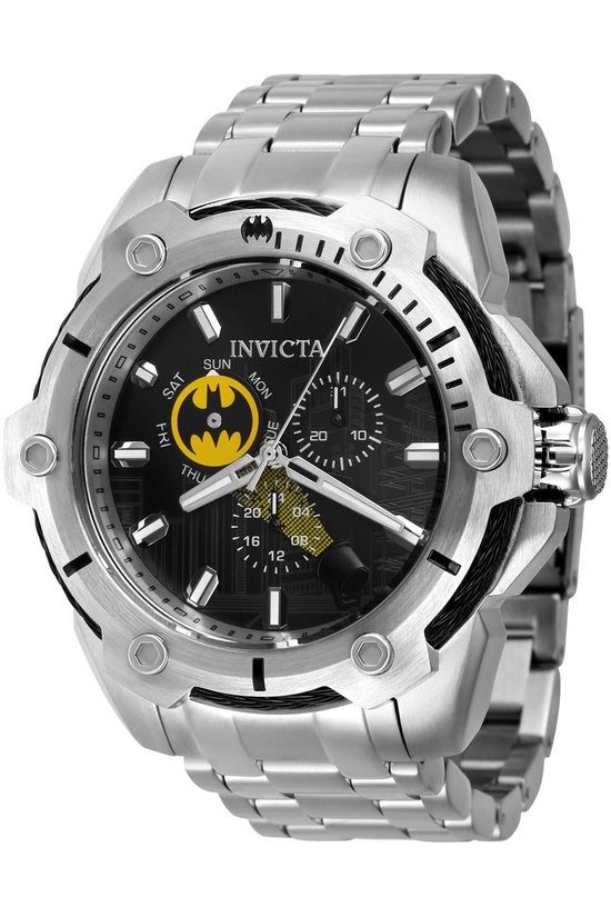 Invicta DC Comics - Batman 41381 Quartz Herenhorloge - 53mm | bol