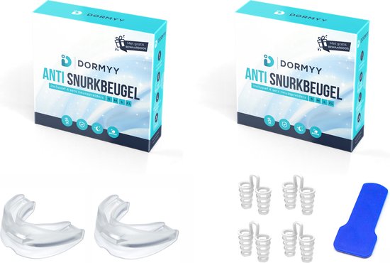 Dor myy® Duopack Anti Snurk Set - 2x Snurkbeugel - Neusspreider - BPA ...