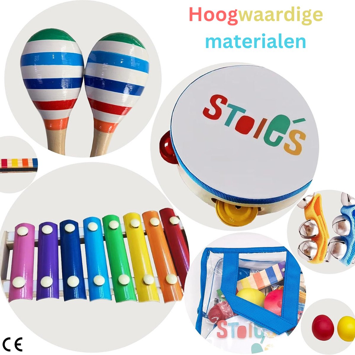 Kinder Muziekinstrumenten - Kindermuziekinstrumentenset 15 stuks voor ...