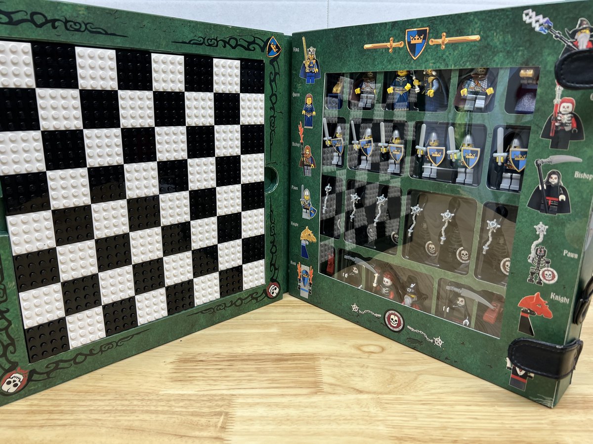 Lego Castle Chess - (set 852001 uit 2007, 24 mini figuren) | bol