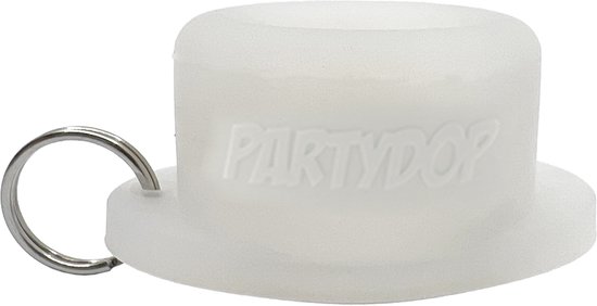 PartyDop - Universele flessendop - Festival dop - Met sleutelhanger ...