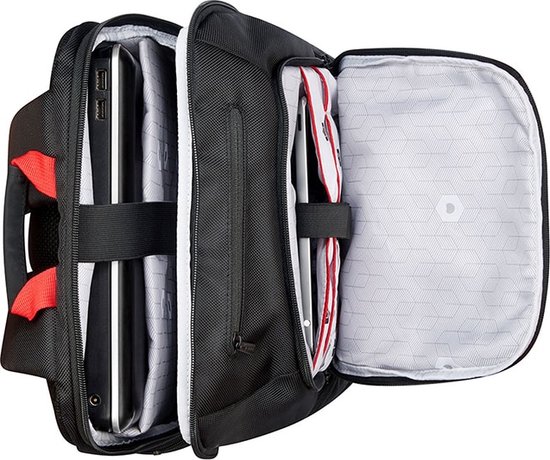 Delsey Parvis Plus Laptop Backpack - 2 Compartments - 15,6 inch - Black ...