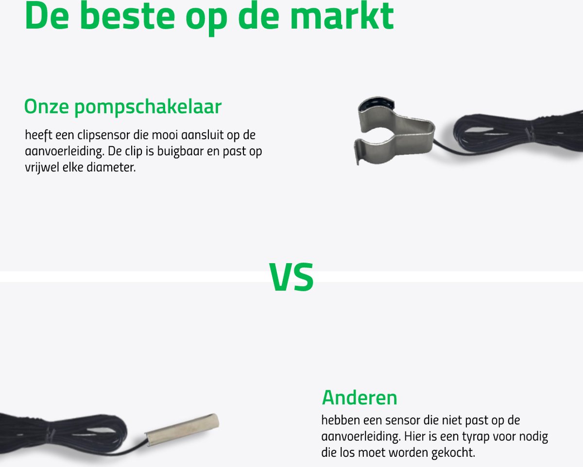 Pompschakelaar- Pompschakelaar – Pompschakelaar voor vloerverwarming ...