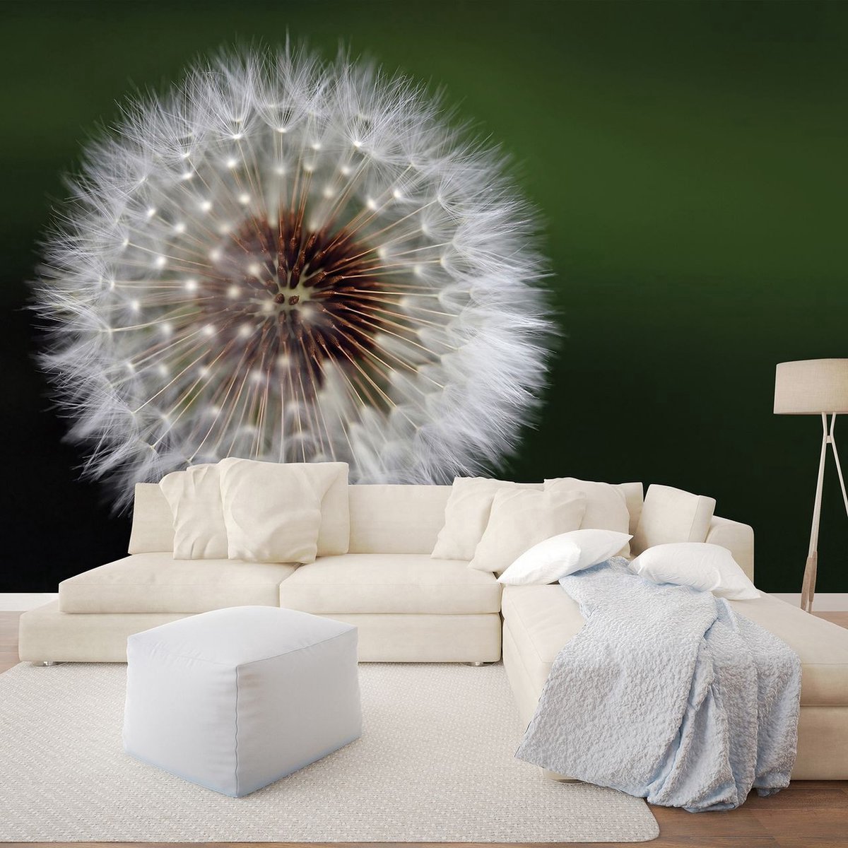 Fotobehang - Vlies Behang - Paardenbloem - 312 x 219 cm | bol