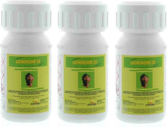 Genoxone ZX tegen hardnekkige onkruiden 250 ml 3 stuks | bol