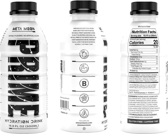 Prime Drink - Hydration - Proefpakket - Meta Moon - Ice Pop - Fanta ...