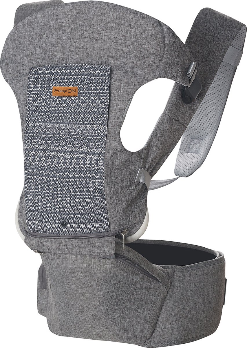 FreeON Draagzak - Buikdrager - Rugdrager - Heupdrager - Travel Mode 8 ...