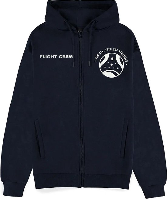 Starfield Carl Sagan Vest met capuchon blauw S | bol
