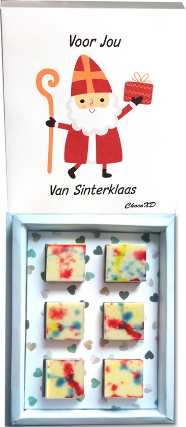 Sinterklaas chocolade - Cadeau voor sinterklaas - Chocolade cadeau ...