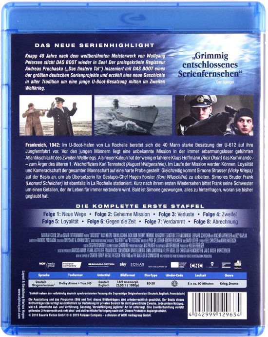 Boot - Staffel 1/ Blu-Ray (Blu-ray), Leonard Scheicher | Dvd's | bol