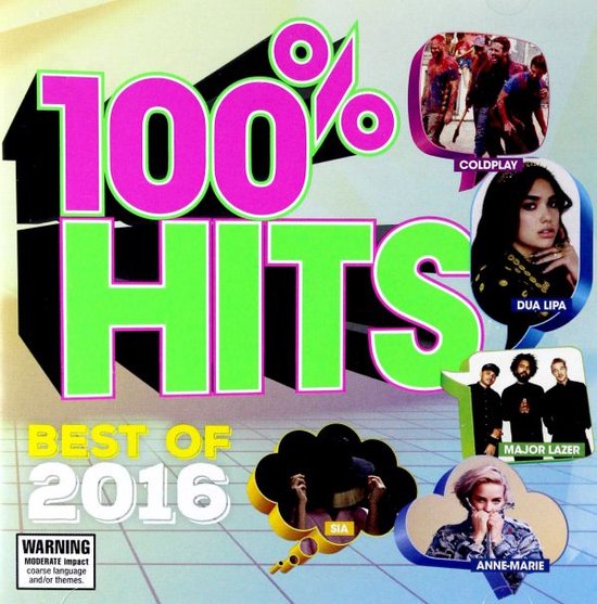 100% Hits Best of 2016, various artists | CD (album) | Muziek | bol