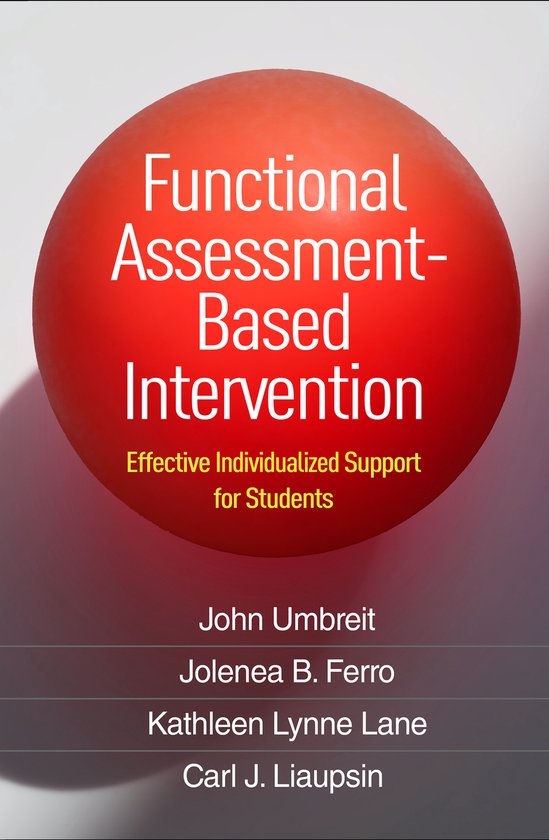 Functional Assessment-Based Intervention | 9781462553815 | John Umbreit | Boeken | bol