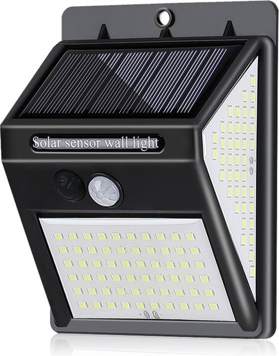 Outdoor Solar Lights, 3 Side Illuminated Outdoor Solar Lights ...