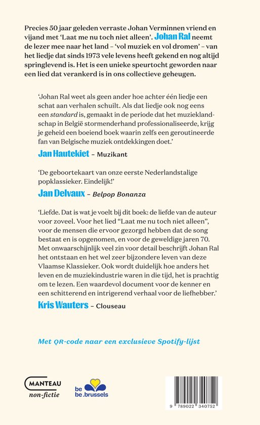 Laat me nu toch niet alleen, Johan Ral | 9789022340752 | Boeken | bol