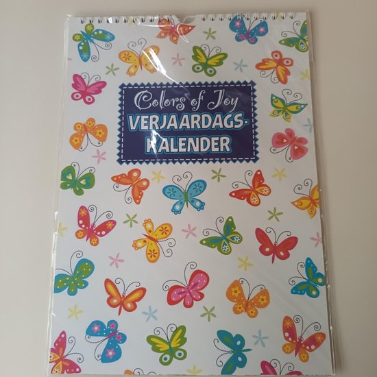 Verjaardagskalender Colors Of Joy | bol