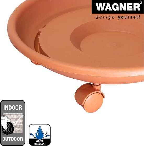 Plantenbakroller Planten Roller Plantentrolley - Ø 34 cm | bol
