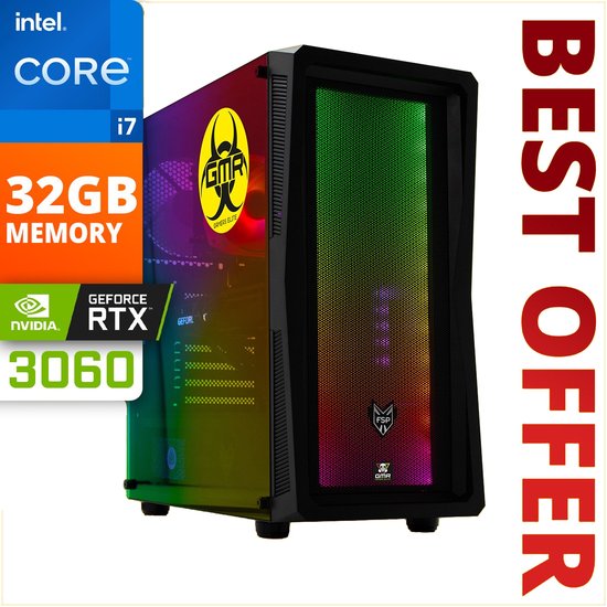 GMR - Heatwave GamePC - Intel Core i7 - 960GB M.2 SSD - Geforce RTX ...