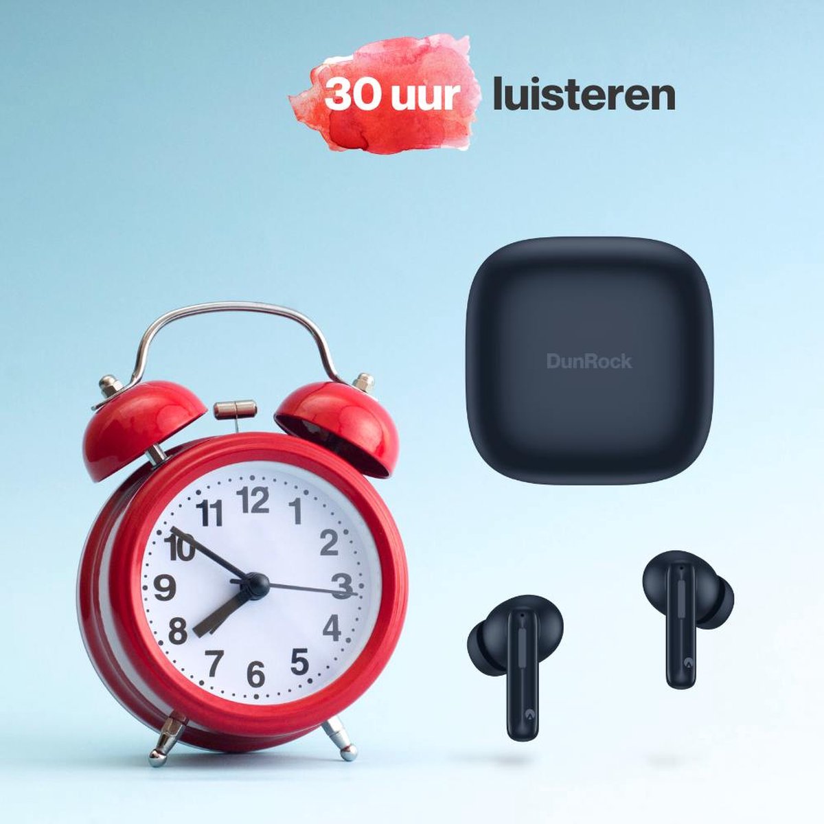 DunRock Bubble - draadloze oordopjes - met Active Noise Cancelling ...