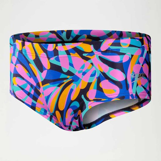 Speedo Mens 13.5cm Club Training Allover Brief Peacoat/True Cobalt ...