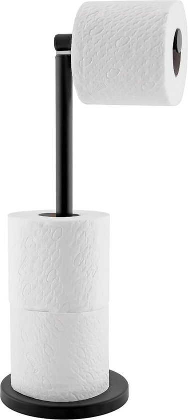 Toiletpapier Houder Vrijstaand - Reserverolhouder Stainless Steel - WC ...