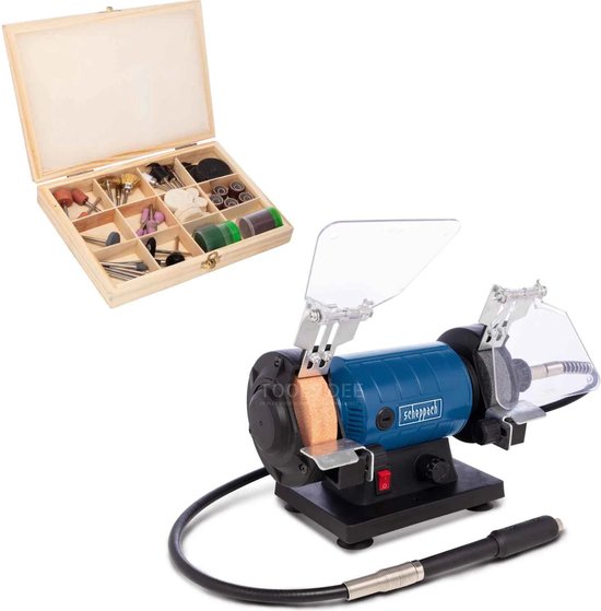 SCHEPPACH slijpmachine - 120W - 75mm - HG35 | bol