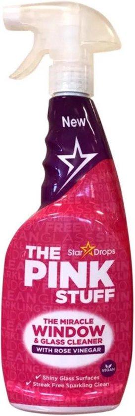 The Pink Stuff - Window & Glass Cleaner - Raam - schoonmaakmiddel ...