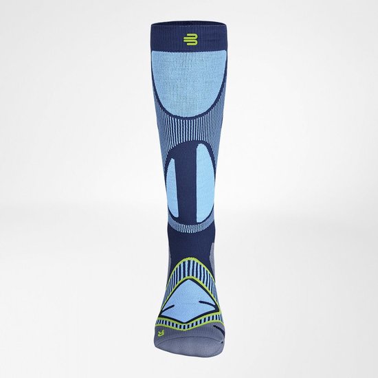 Bauerfeind Ski Performance, Compression Socks, men, blauw, 44-46, XL ...