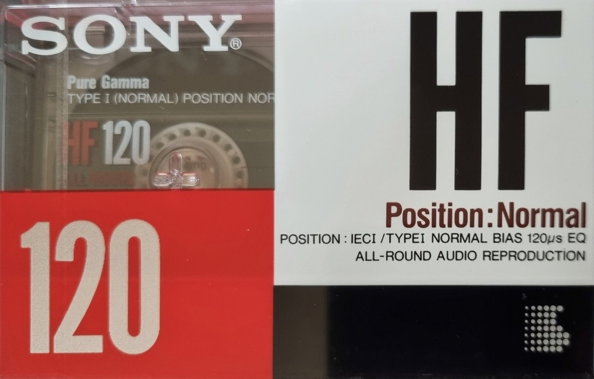 Sony HF120 Cassettebandje Type I 2x 60min | bol.com