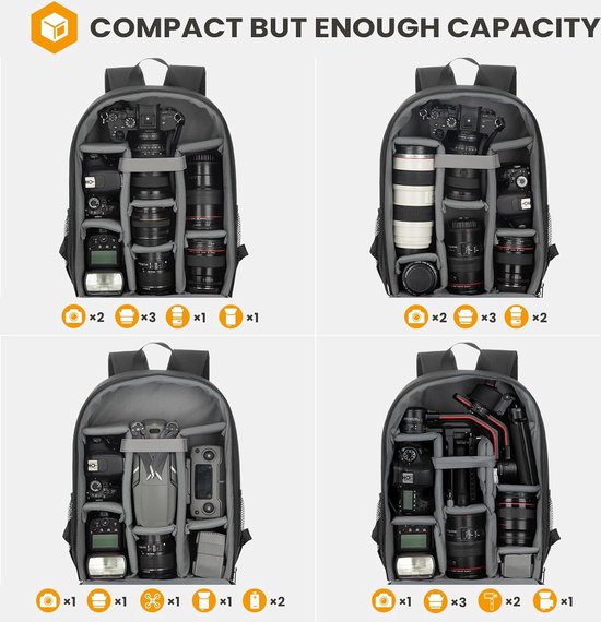 Camera Backpack | bol
