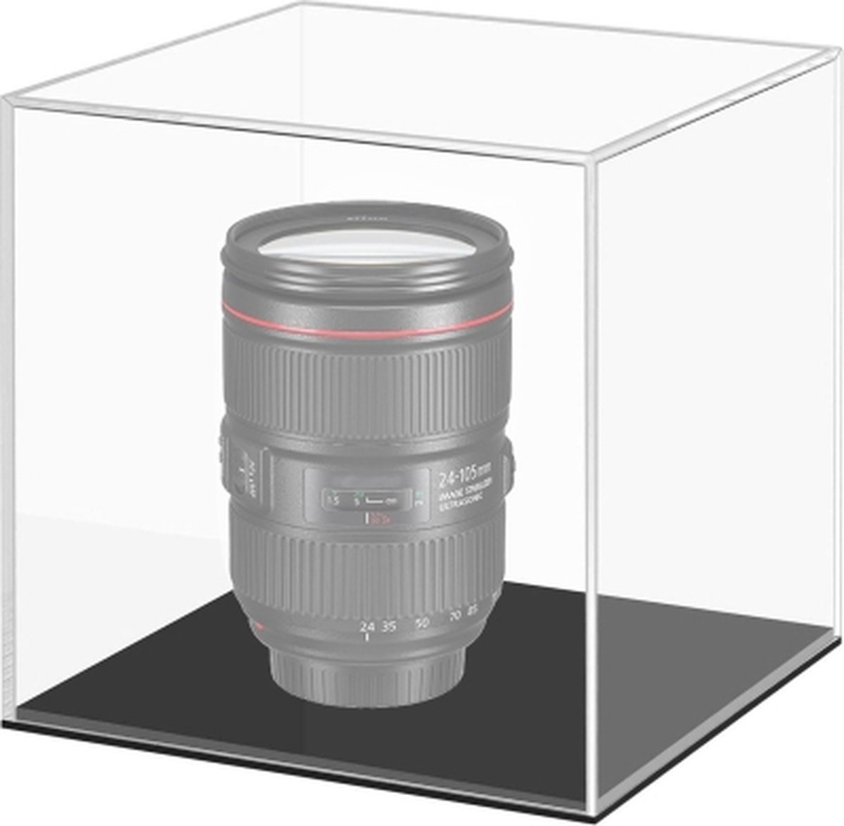 Kleine 10x10x10cm Doorzichtige Acryl Camera Display Cover Plexiglas ...